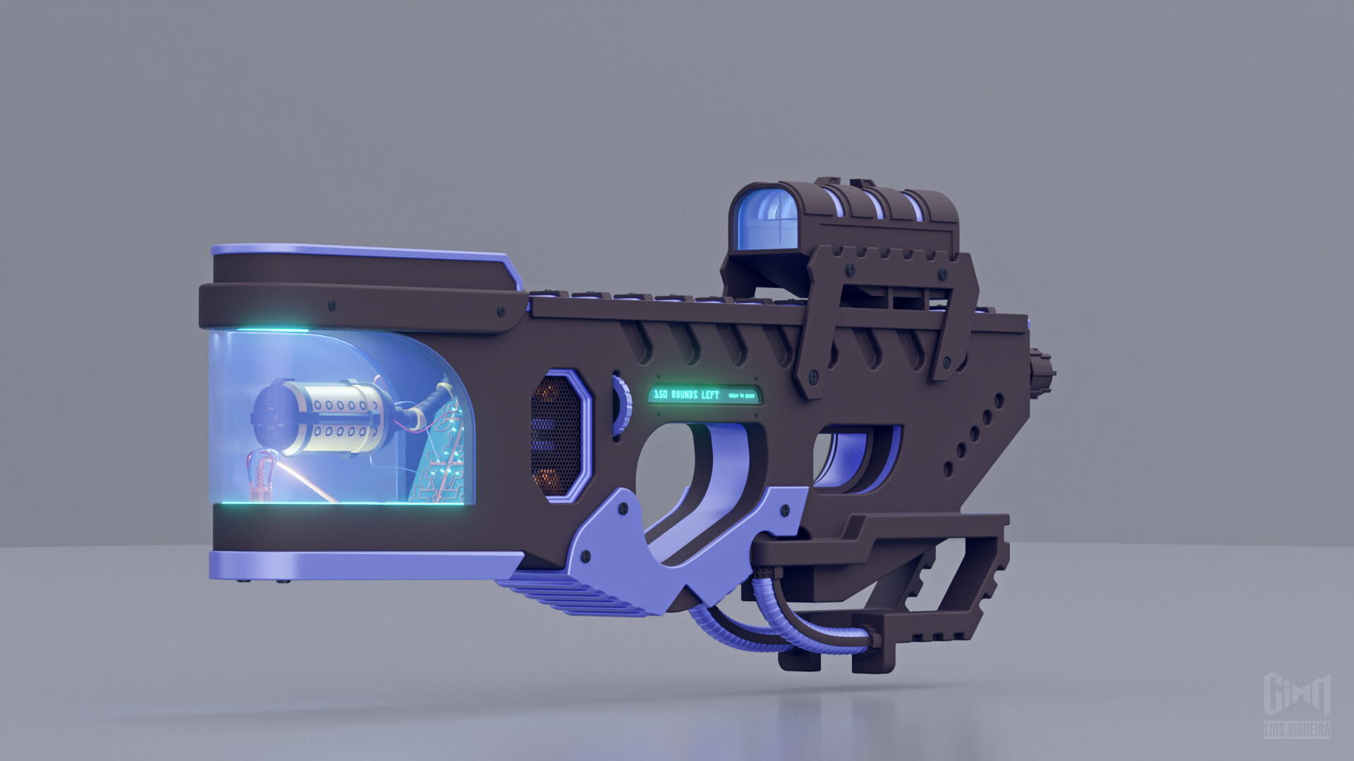ArtStation - Night Sky Concept Weapon
