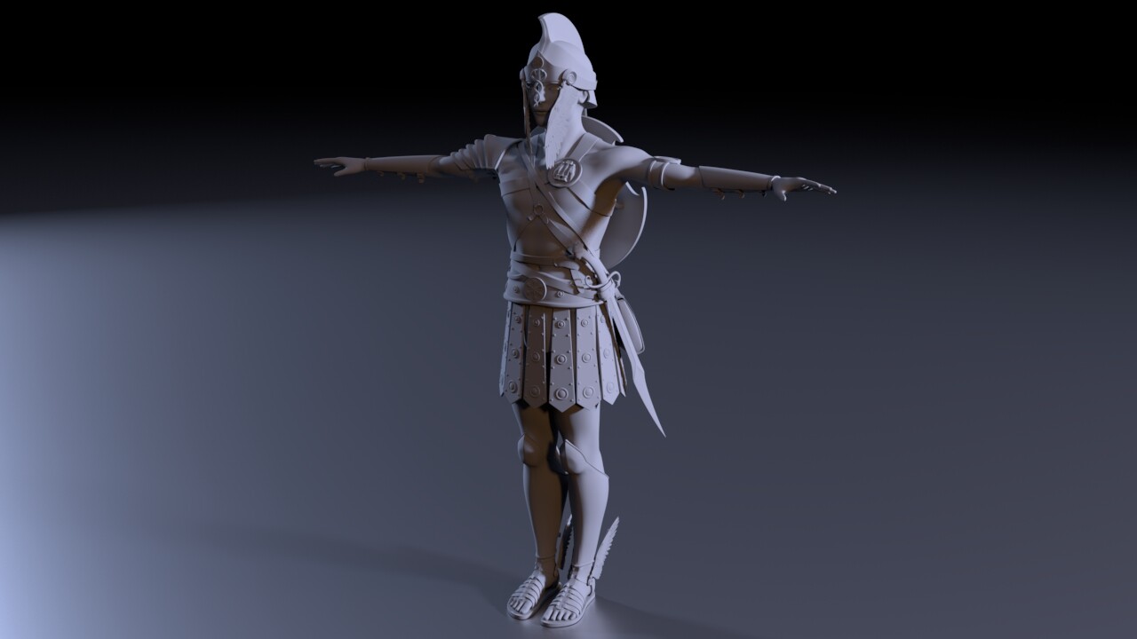 ArtStation - Perseus - Character Model