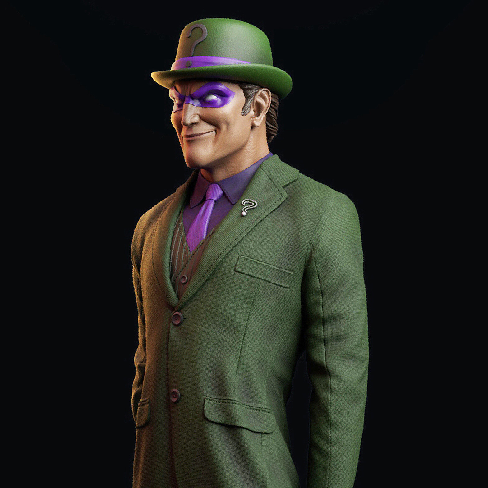 ArtStation - Riddler(Fan art)