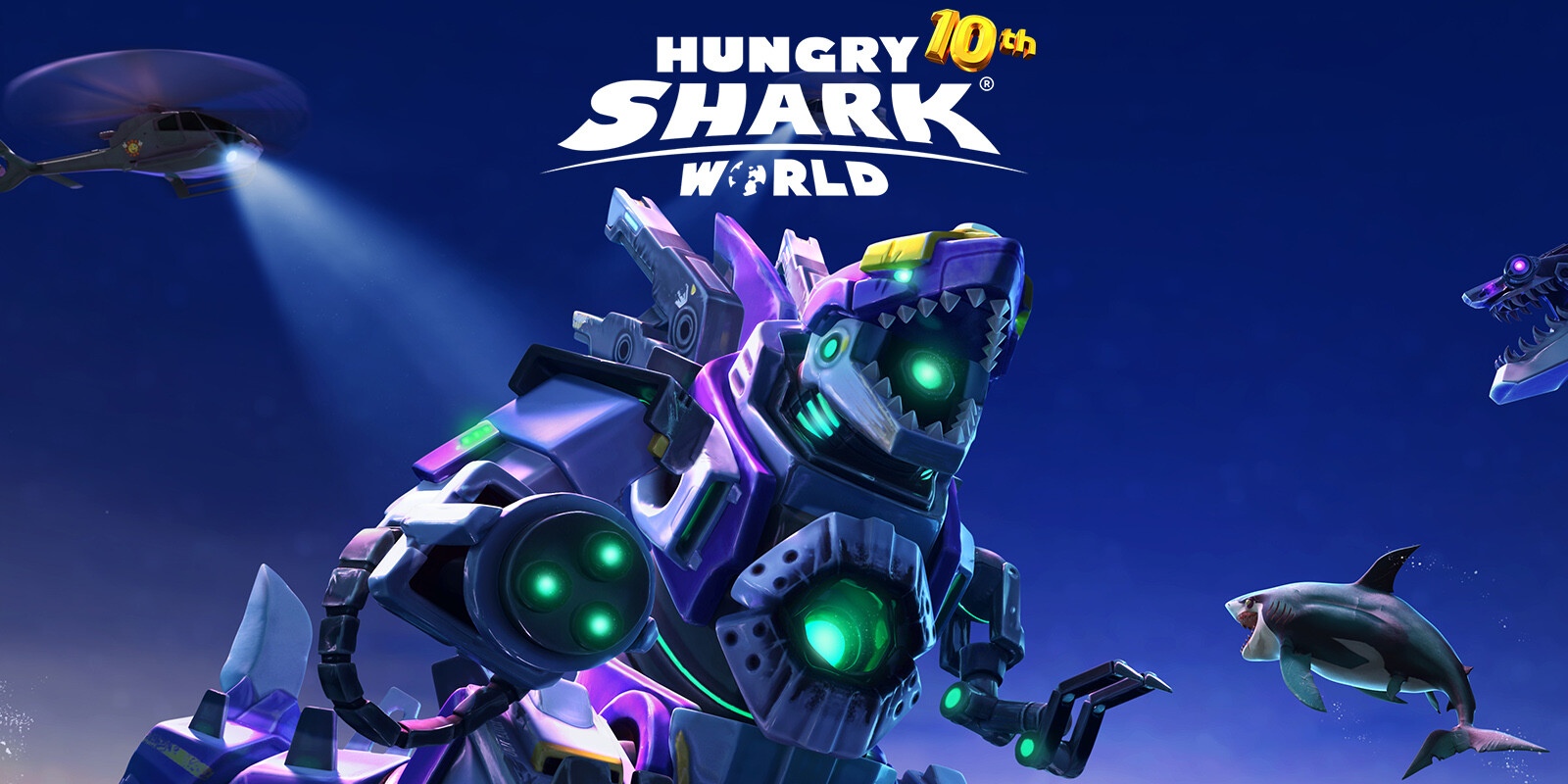 ArtStation - Hungry Shark World 10th Anniversary Update