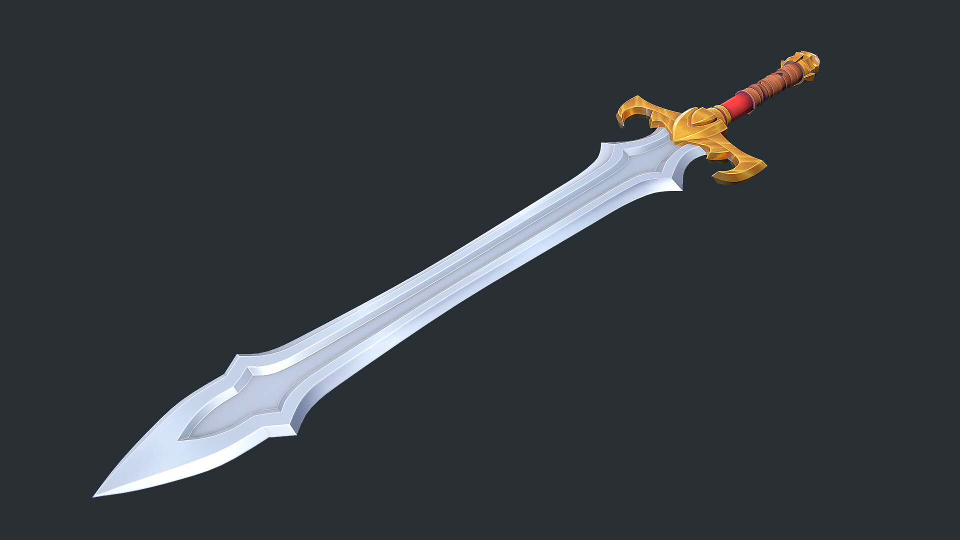 ArtStation - Dragon Knight Sword