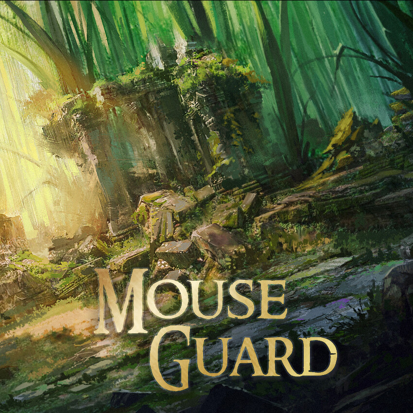 ArtStation - Mouse Guard - Grass Ruins Fight Scene