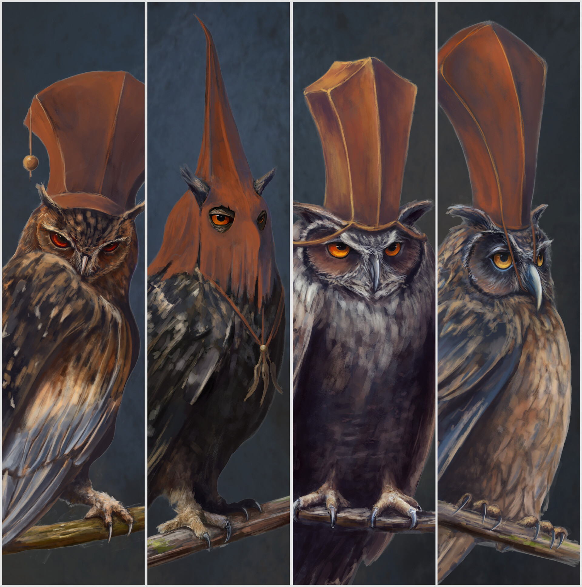 ArtStation - Owl Nobles