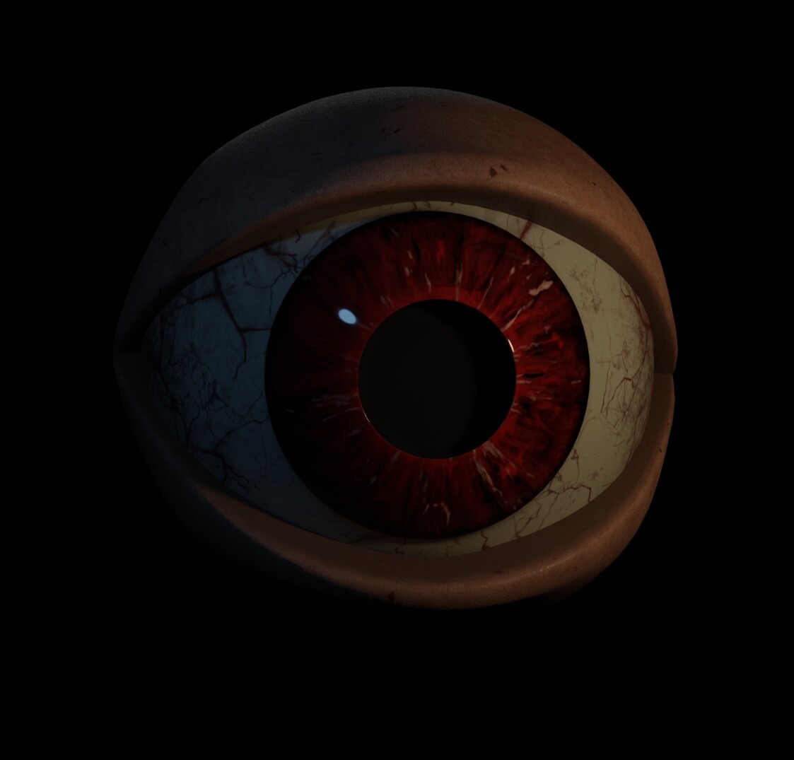 ArtStation - Spooky Eye Animation