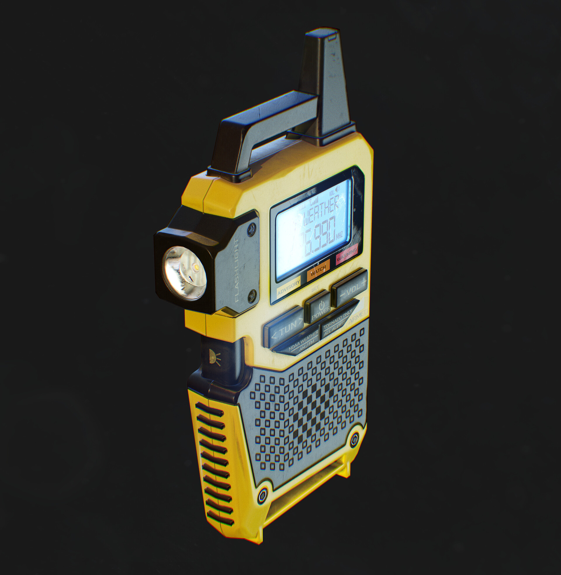 ArtStation - Tornado Weather Radio
