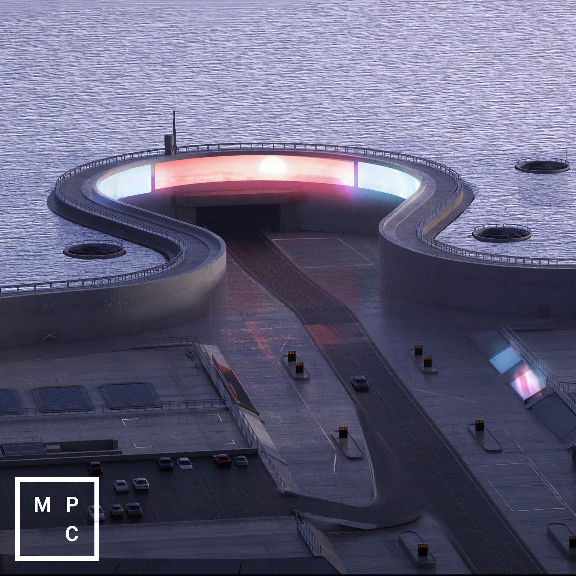 ArtStation - Lexus - Water Tunnel Concept Design. MPC London