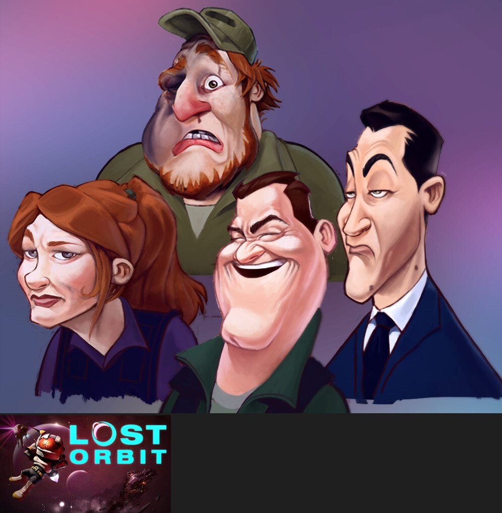 ArtStation - Lost Orbit Character Profiles