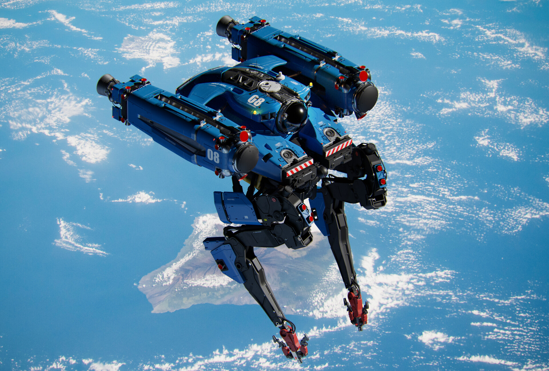 ArtStation - Orbital Manipulator MK2