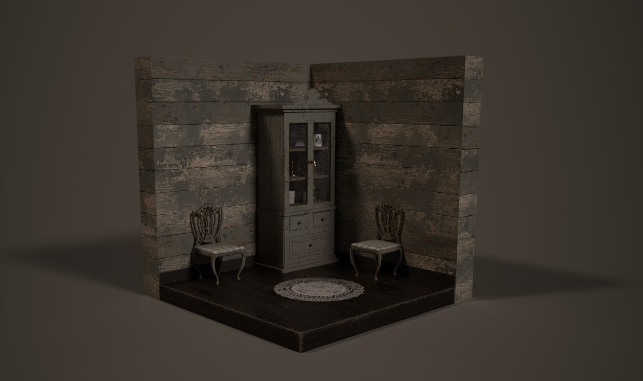 ArtStation - Miniature scene