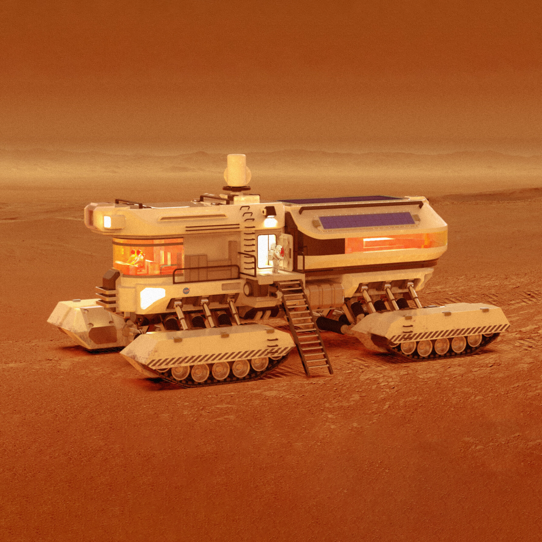 ArtStation - Mars Cruiser