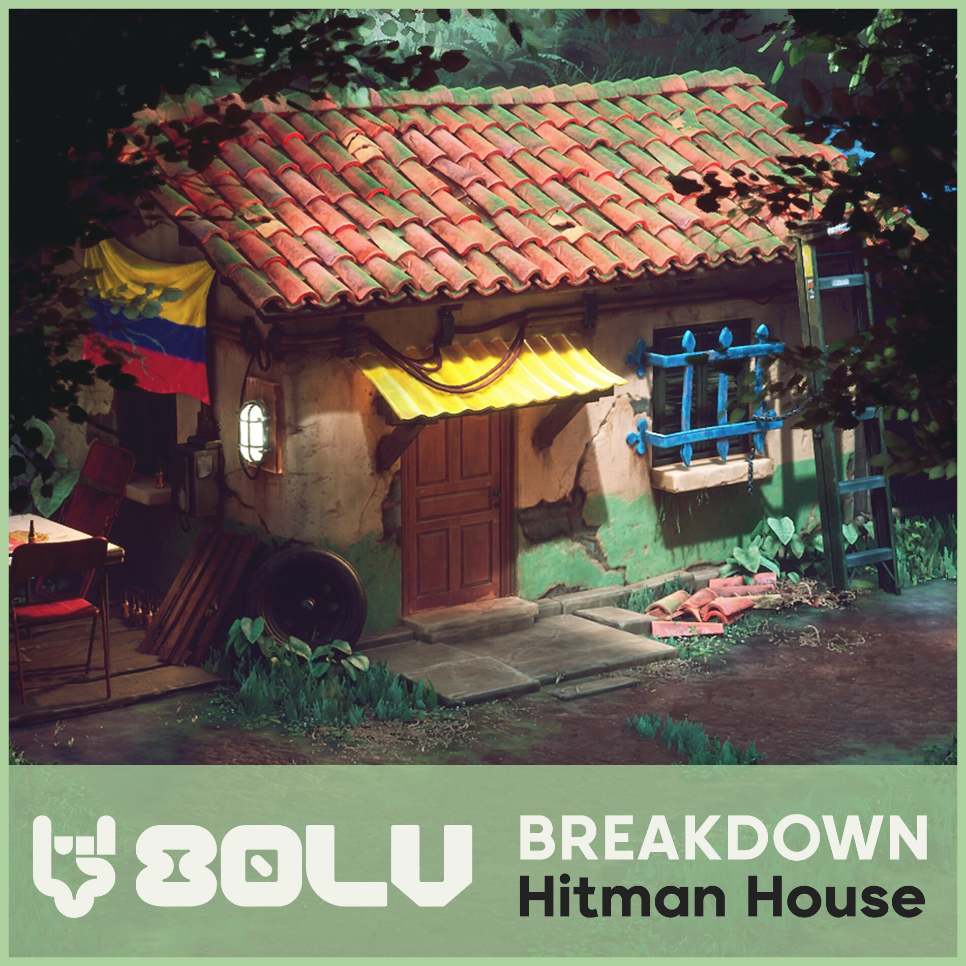 ArtStation - Hitman House 80 Level Breakdown