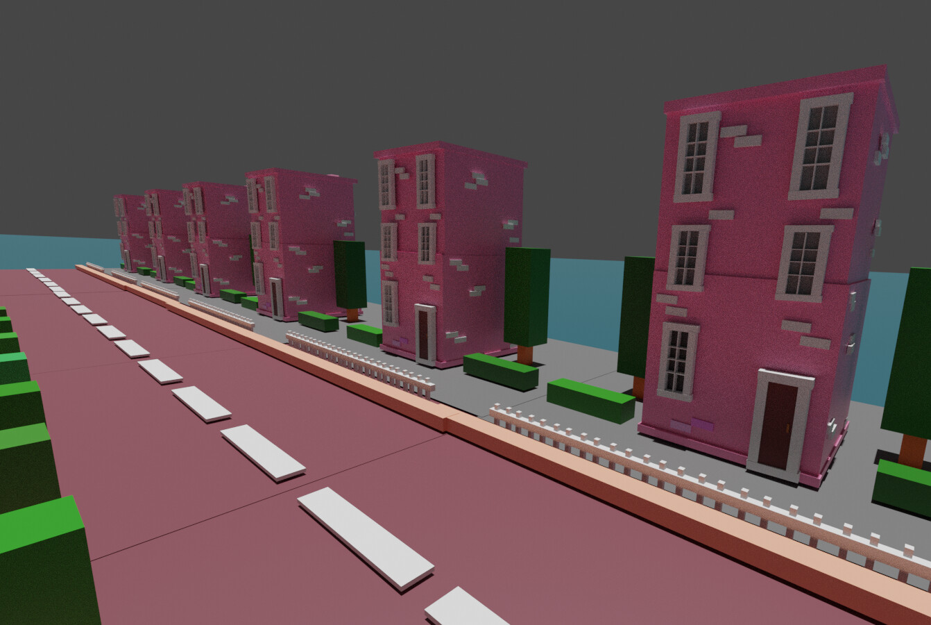 ArtStation - PINK HOUSE