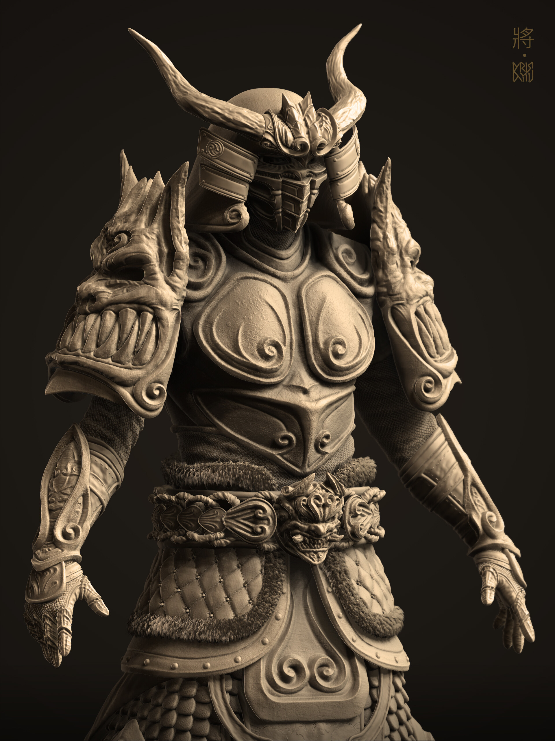 ArtStation - Samurai Warrior