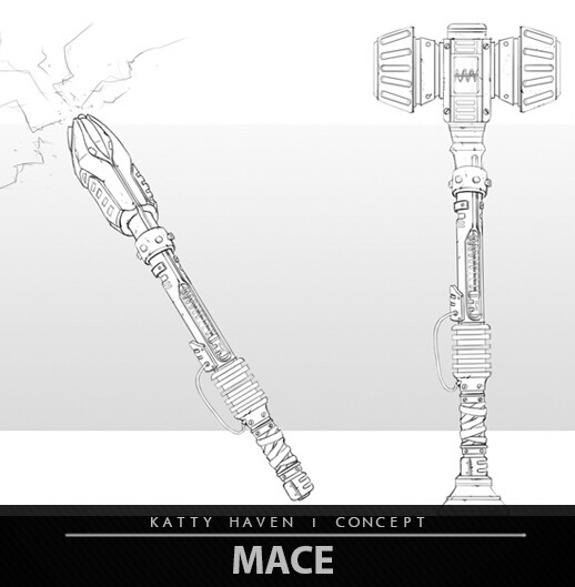 ArtStation - Mace concept