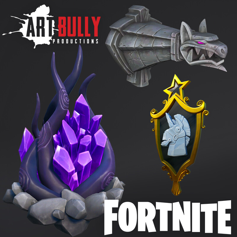 ArtStation - Fortnite - Props 01