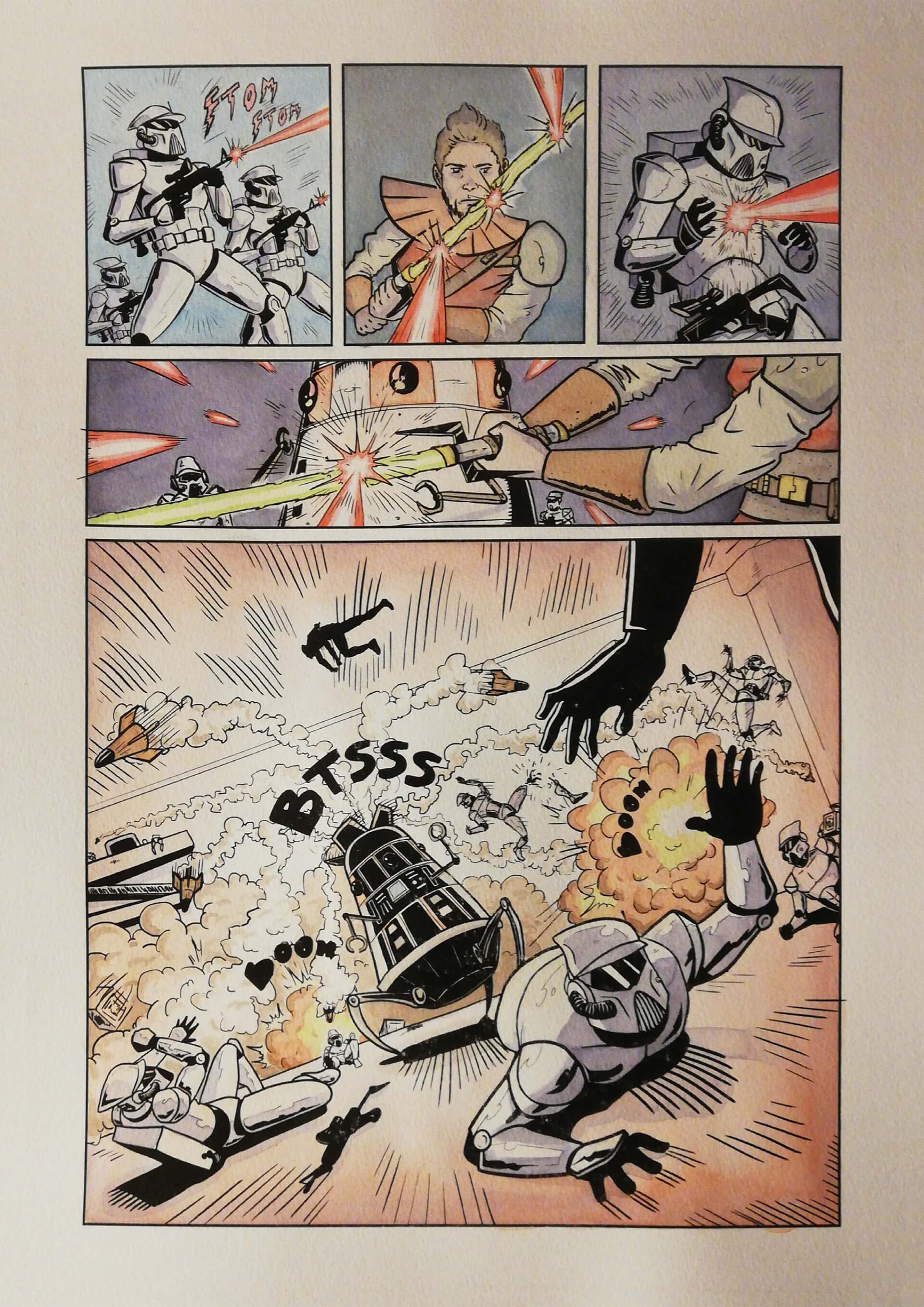 ArtStation - Comic book pages