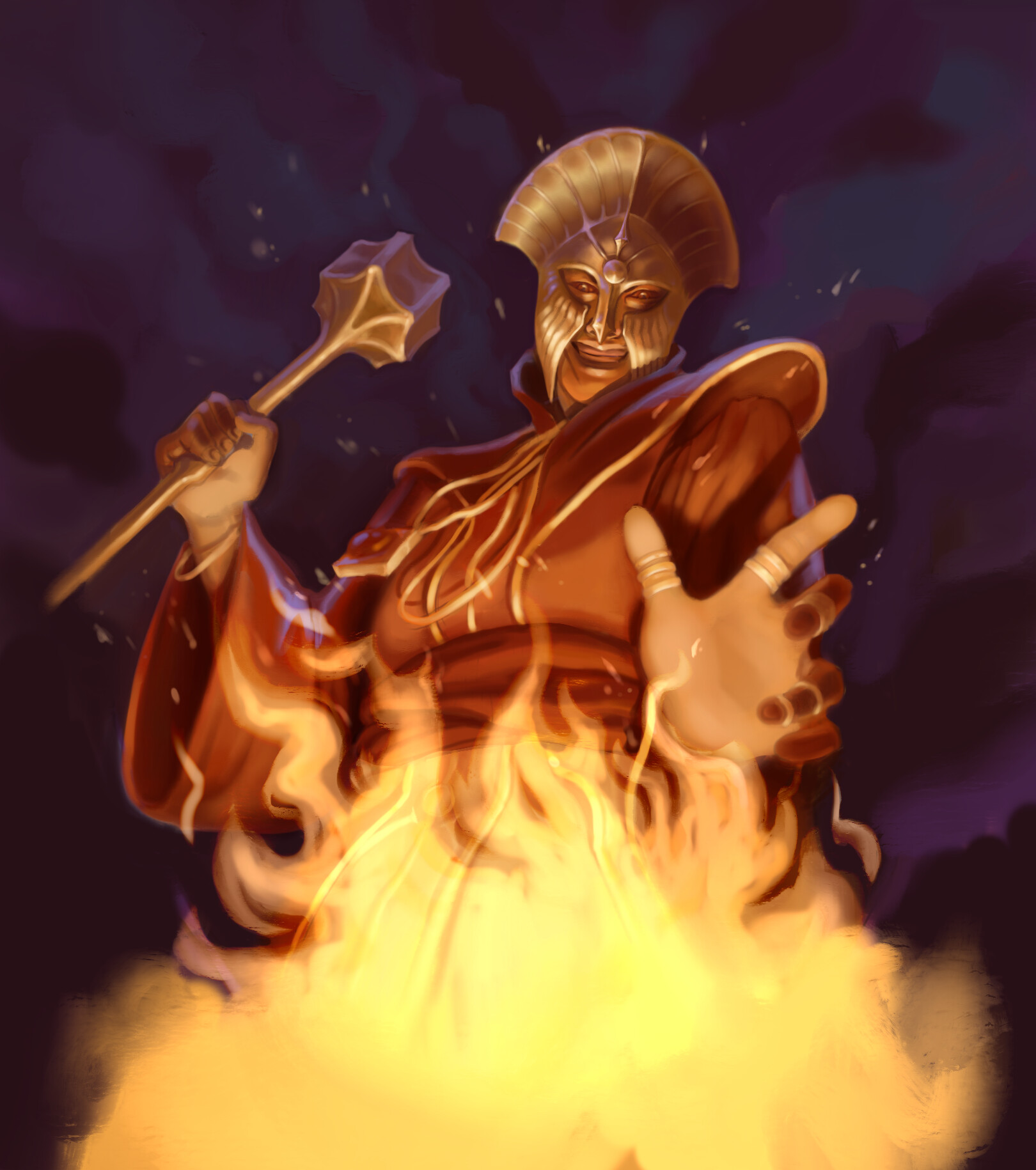 ArtStation - Nexus Crisis: Flame Inquisitor