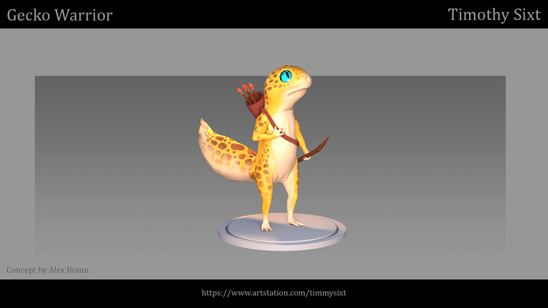 ArtStation - Gecko Warrior