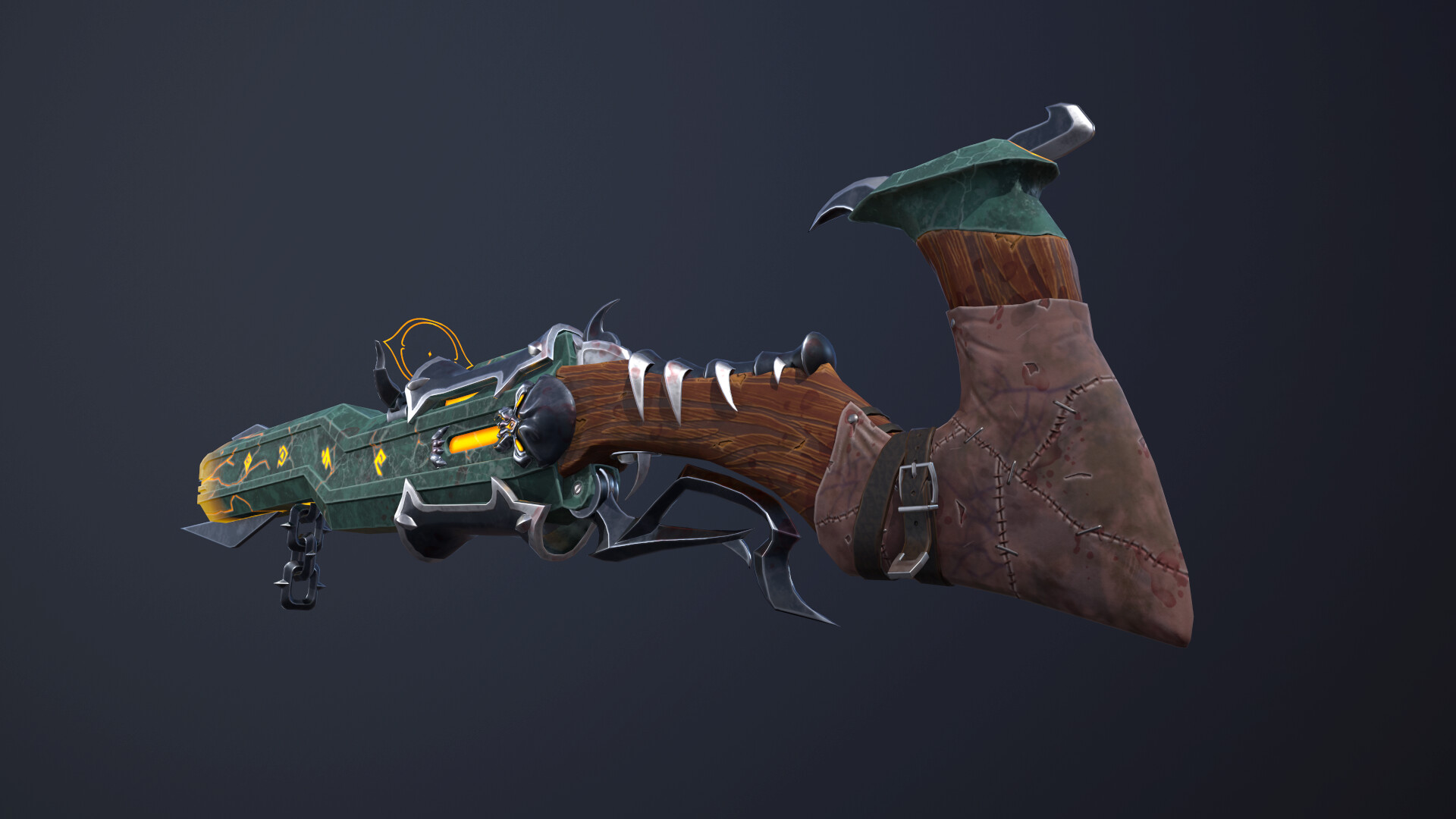 ArtStation - Stylized Weapon