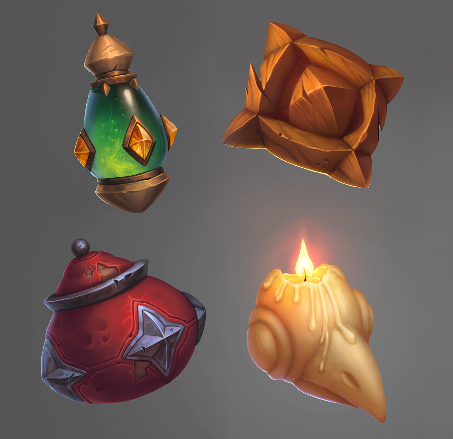 ArtStation - Materials render