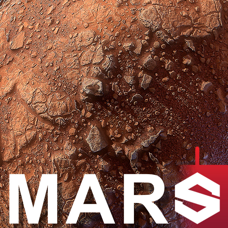 ArtStation - Mars ground