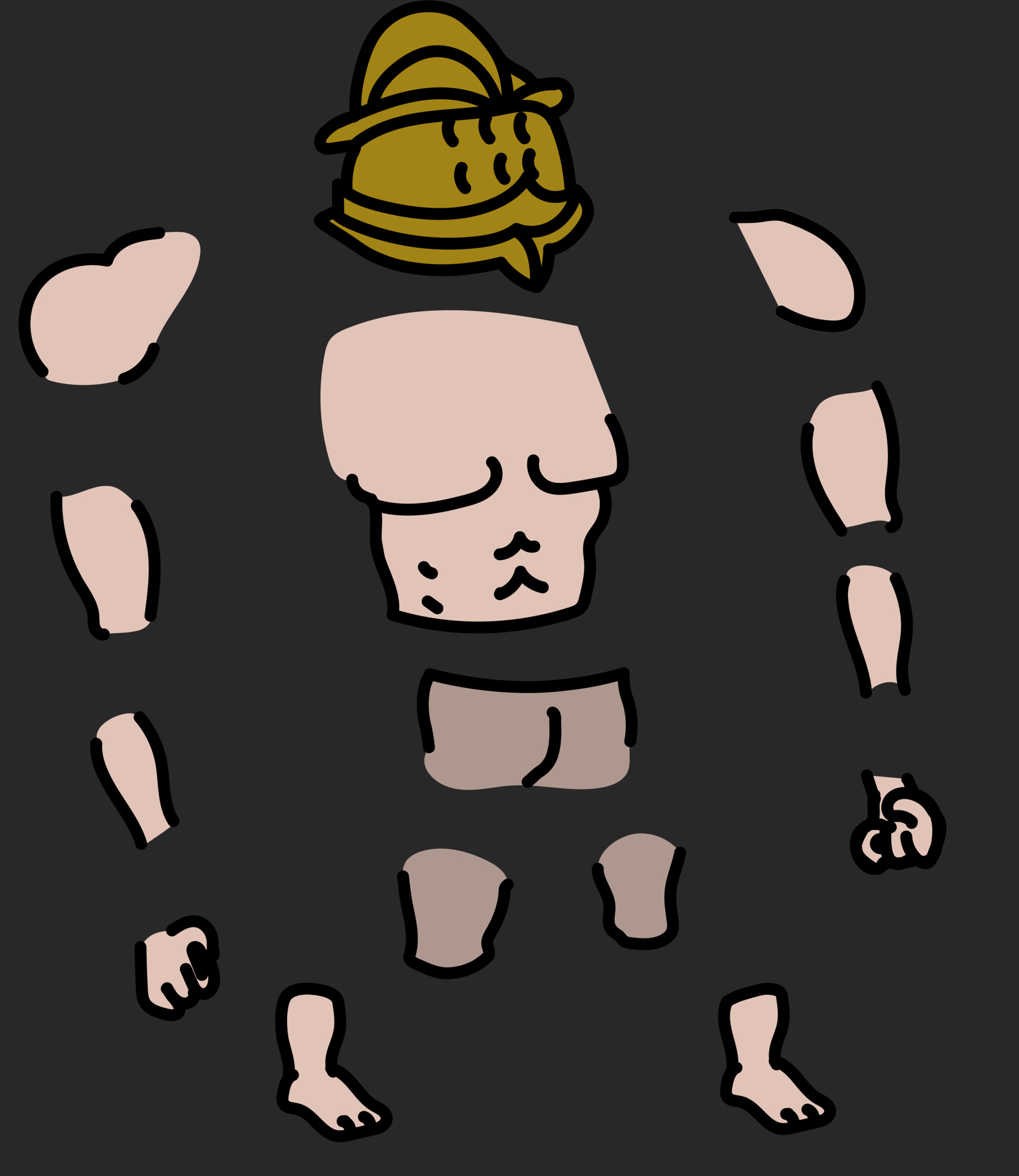 ArtStation - Character Sprite Sheet For Unity- Gladiator Game