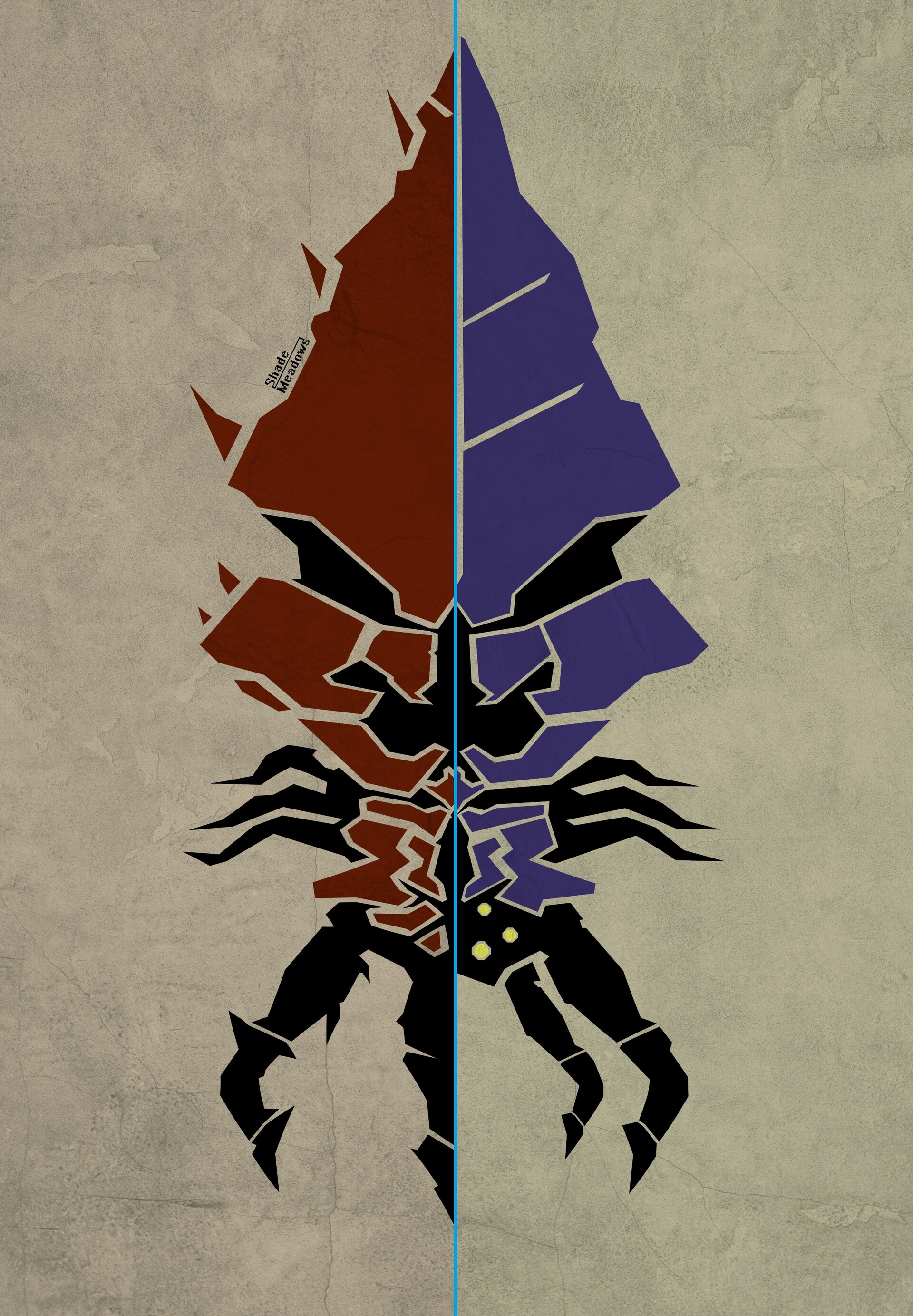 ArtStation - #N7Day Leviathan/Harbinger Cave Painting