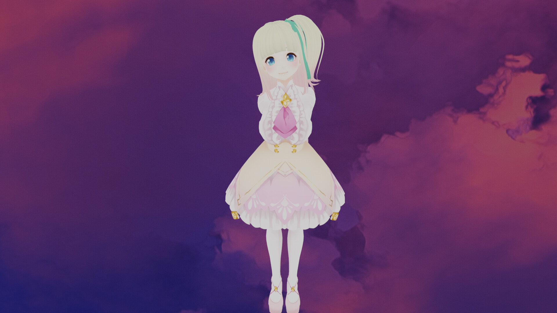 ArtStation - [VROID/Blender] Wistful