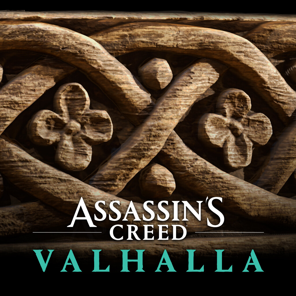 ArtStation - Assassin's Creed Valhalla : Anglo-Saxon Wooden Ornaments