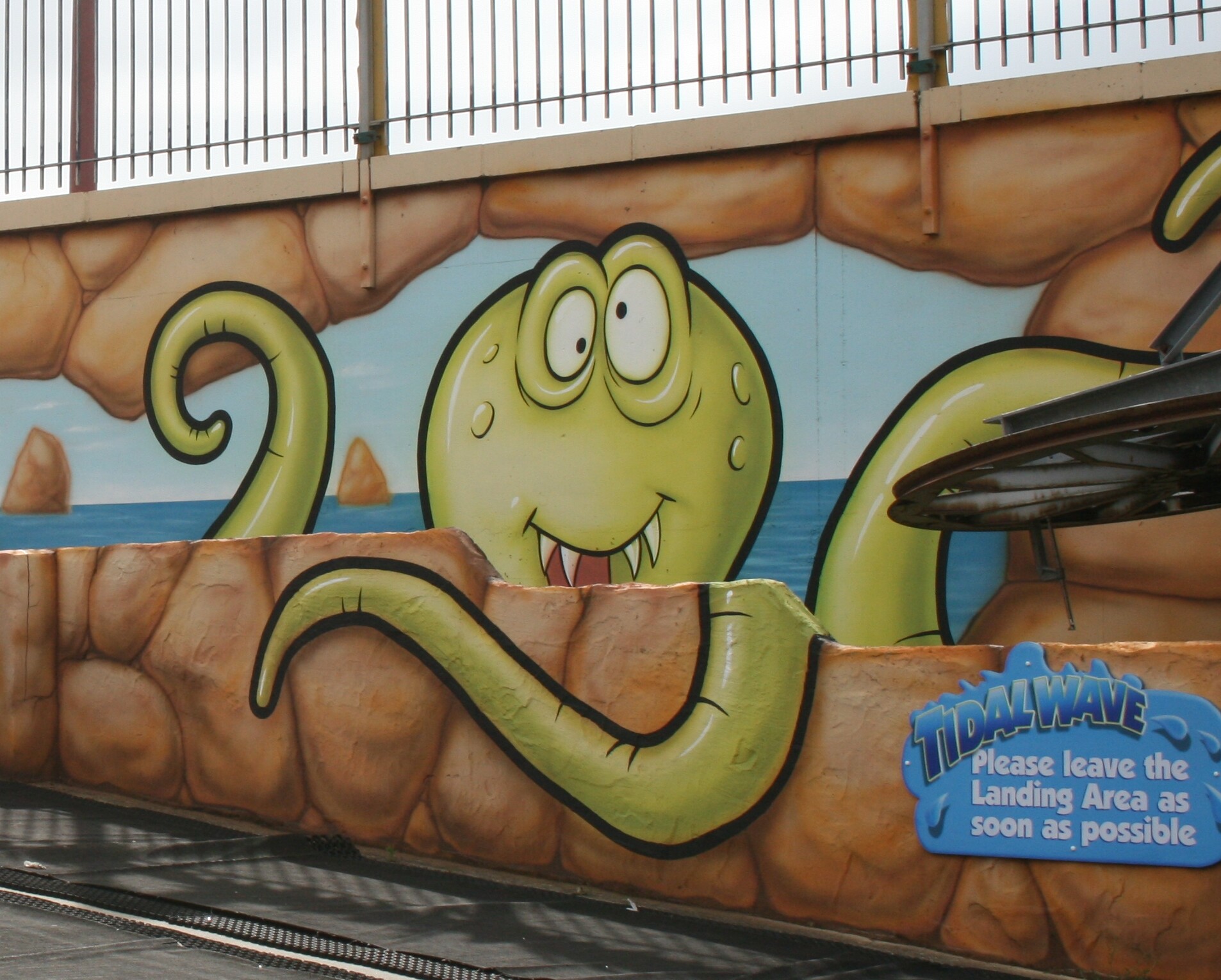 ArtStation - Tidal Wave Wall Mural