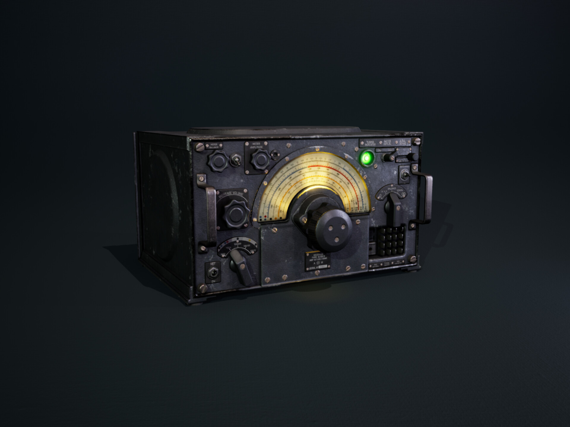 ArtStation - Military Radio WWII