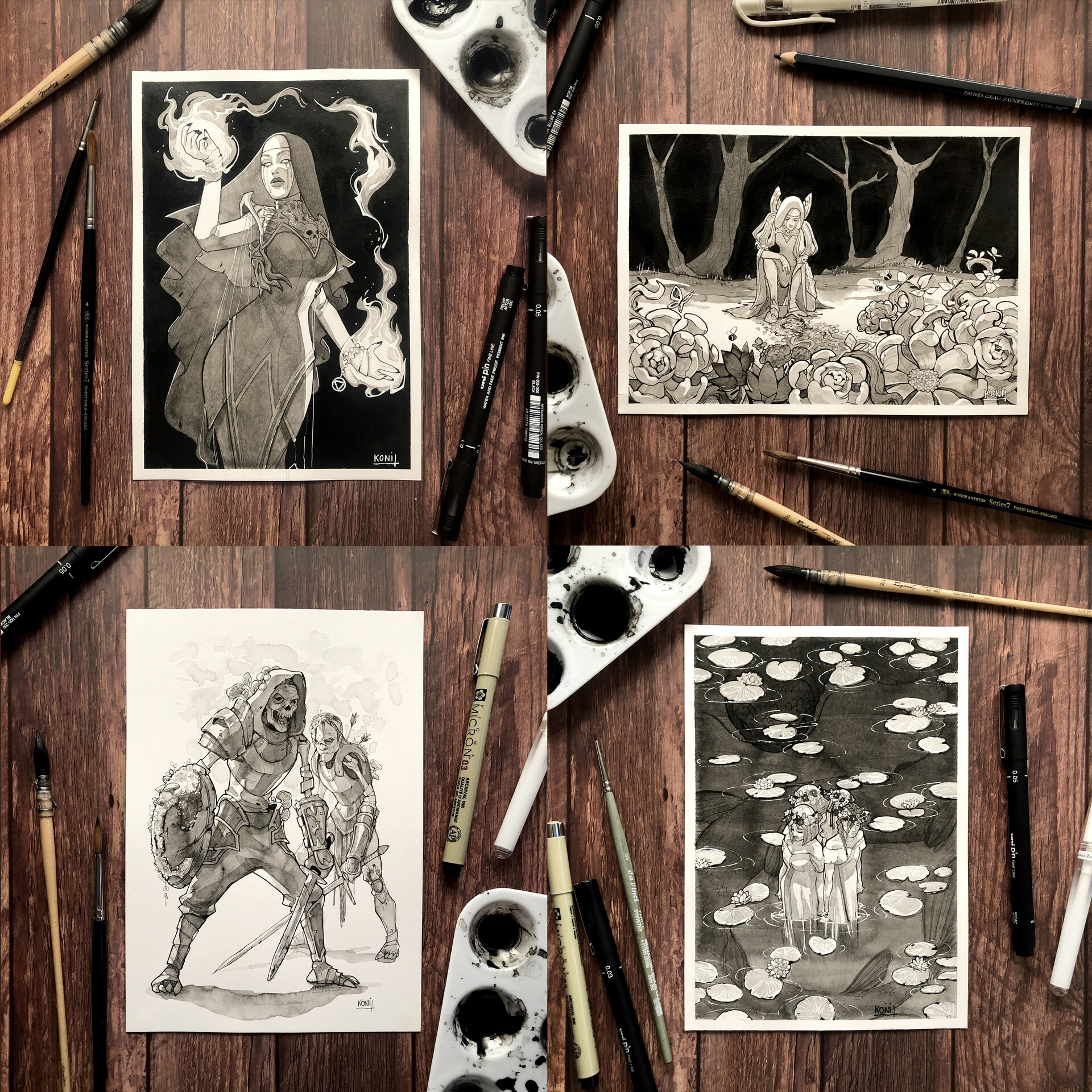 Art of Koni - Concept Artist & Illustrator - - Konitober 2020