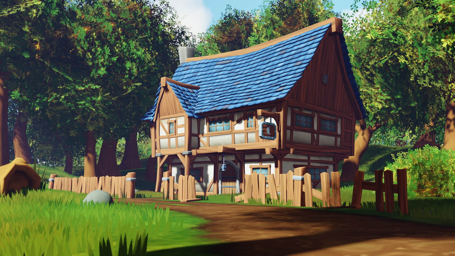 ArtStation - Medieval Inn