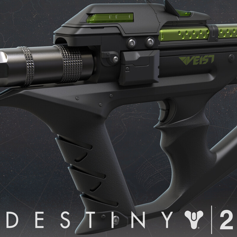 ArtStation - Destiny 2: Veist Submachine Gun