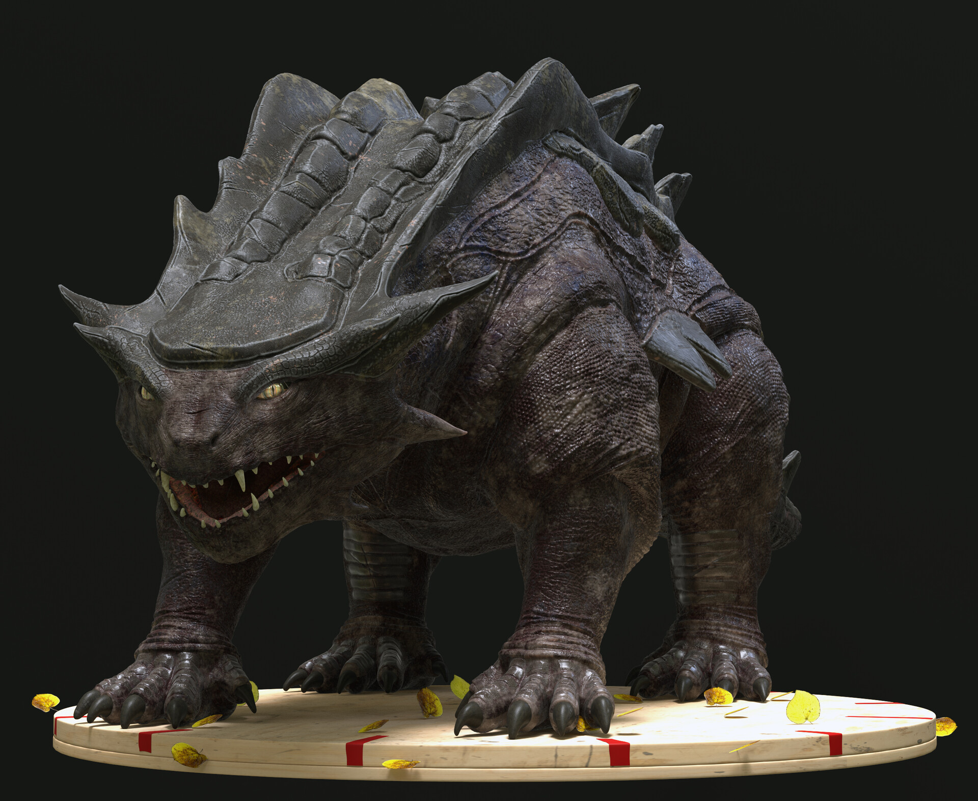 ArtStation - Creature Lizard