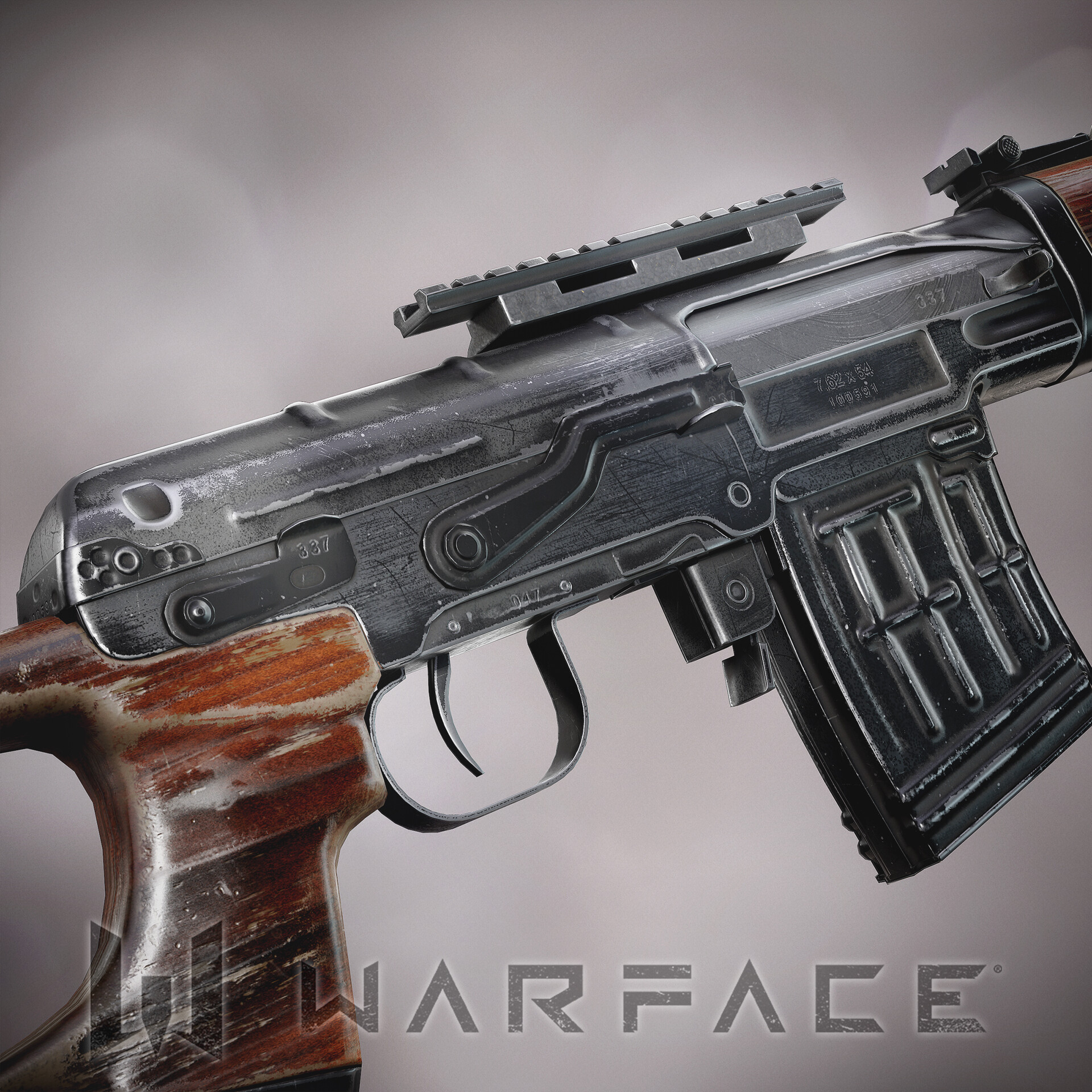 ArtStation - SVD Dragunov Sniper Rifle