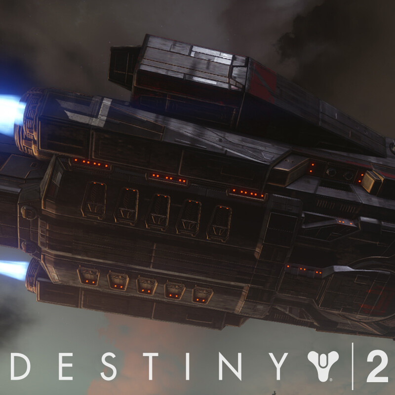ArtStation - Destiny: Cabal Assault Ship