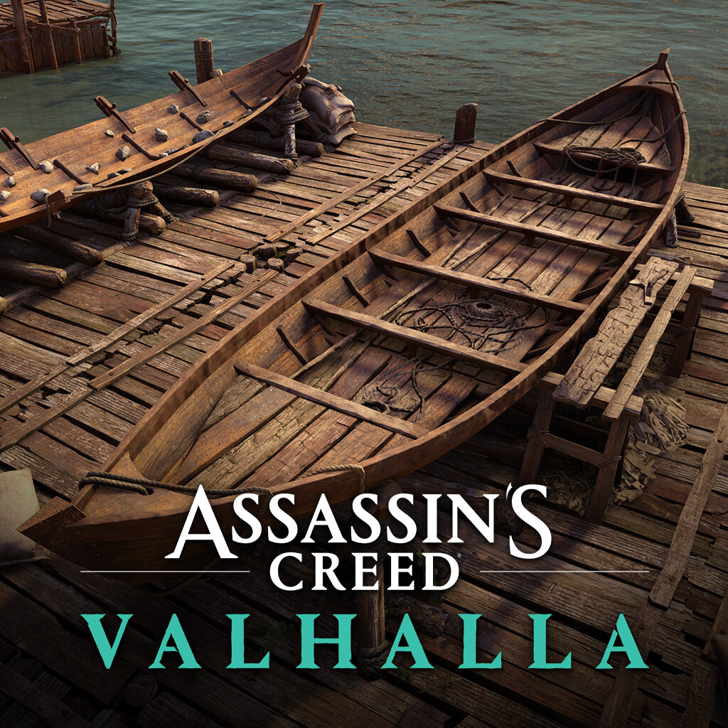 ArtStation - Assassin’s Creed Valhalla - Props - Saxon Boat