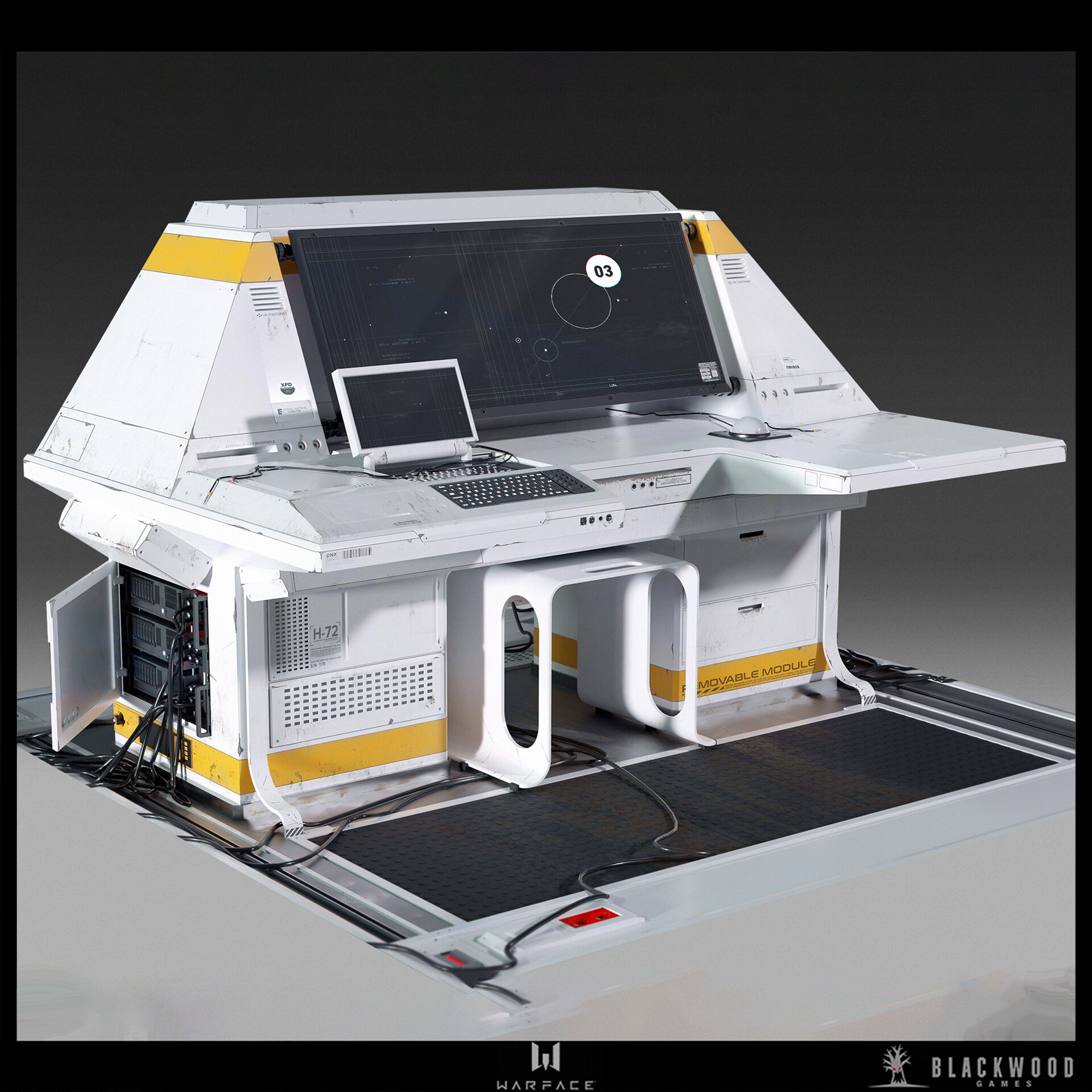 ArtStation - SWARM_consoles