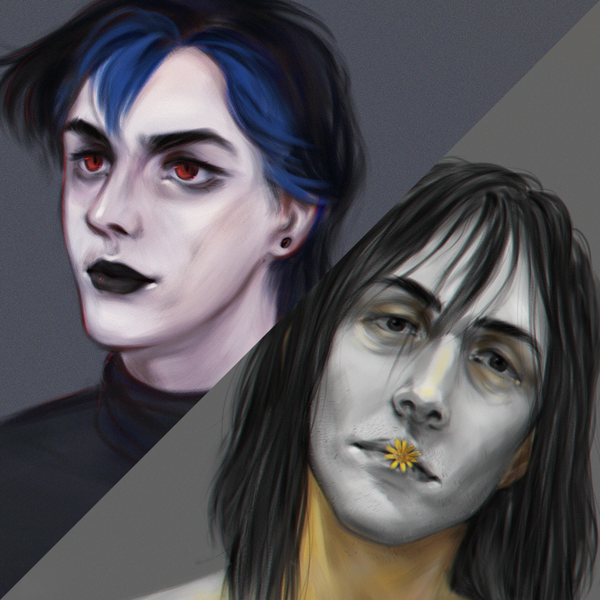 ArtStation - human (and vampire) portraits