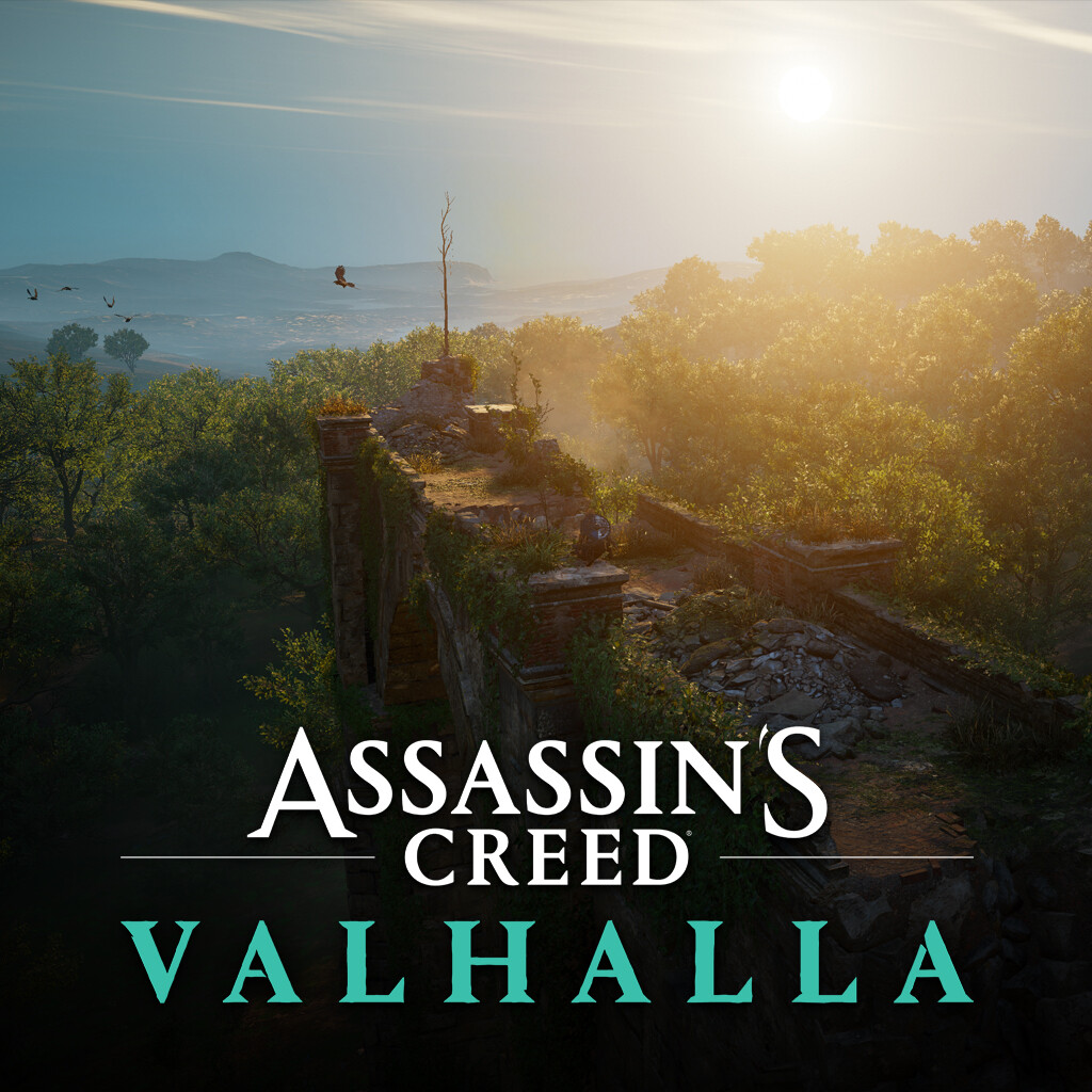 ArtStation - Assassin's Creed Valhalla - Waterfall Roman Aquaduct