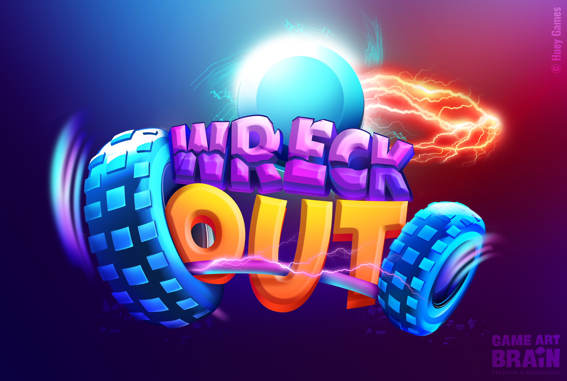 ArtStation - Wreck Out Logo
