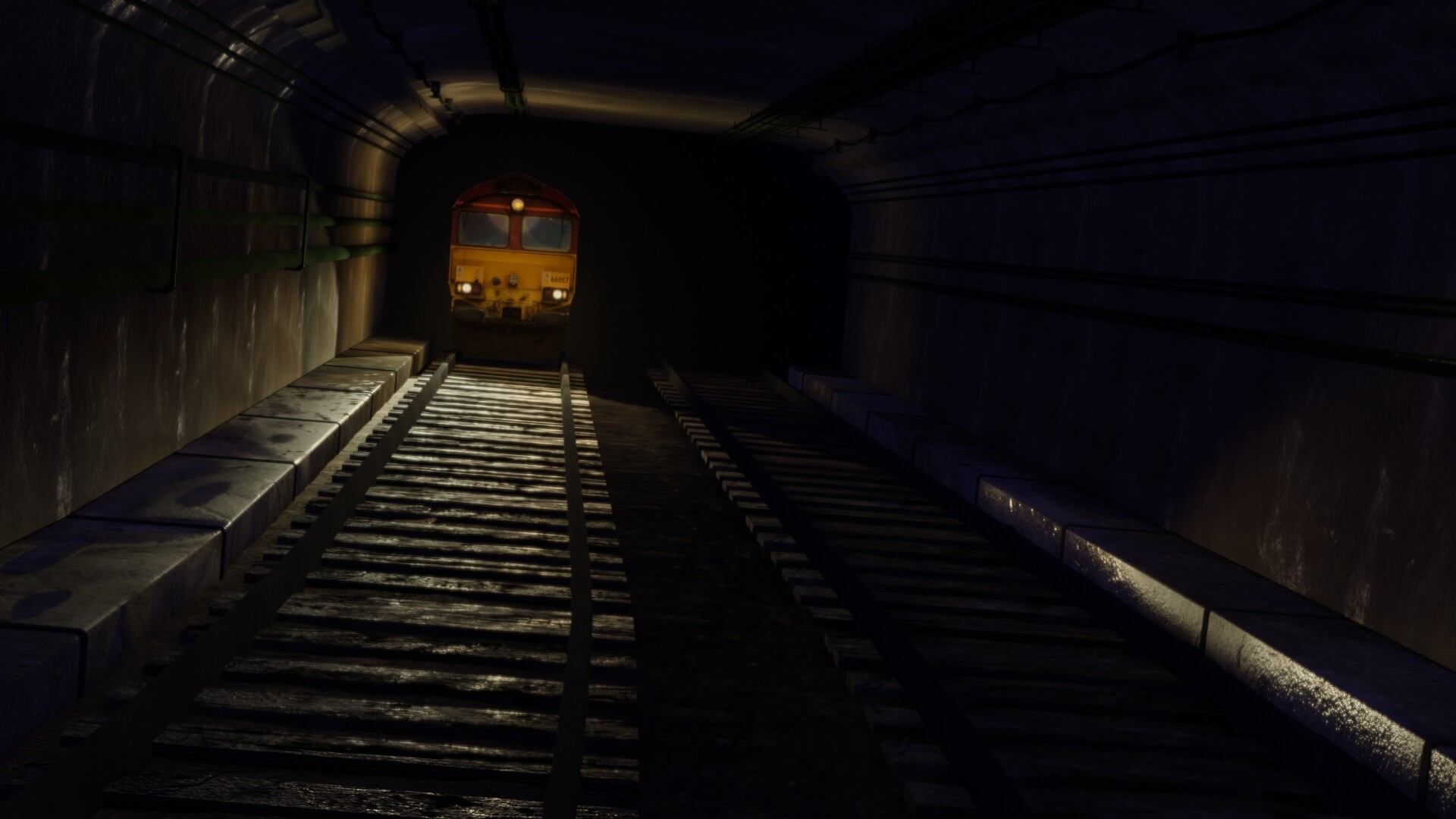ArtStation - Underground Train Tunnel