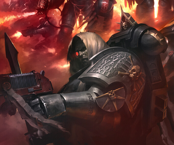 ArtStation - Warhammer 40k - Deathwatch Codex Cover