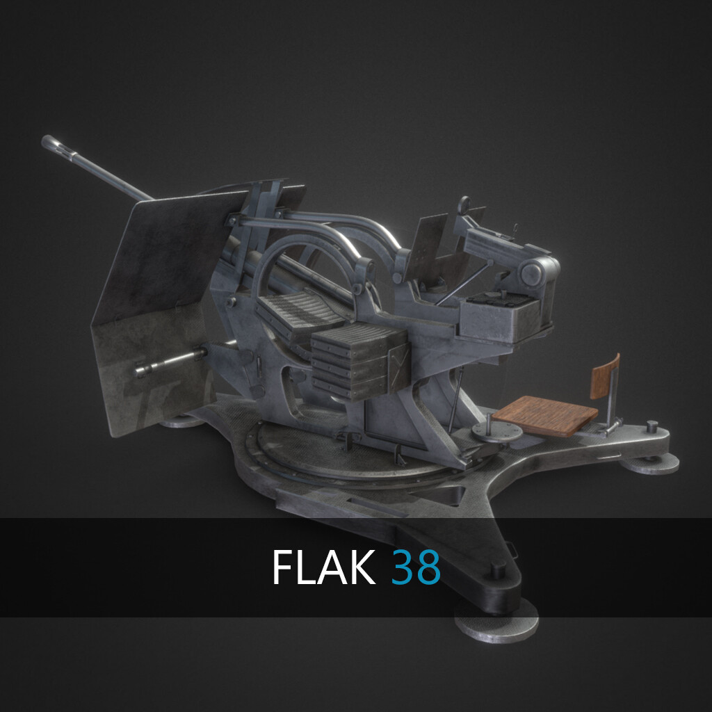 ArtStation - Flak 38