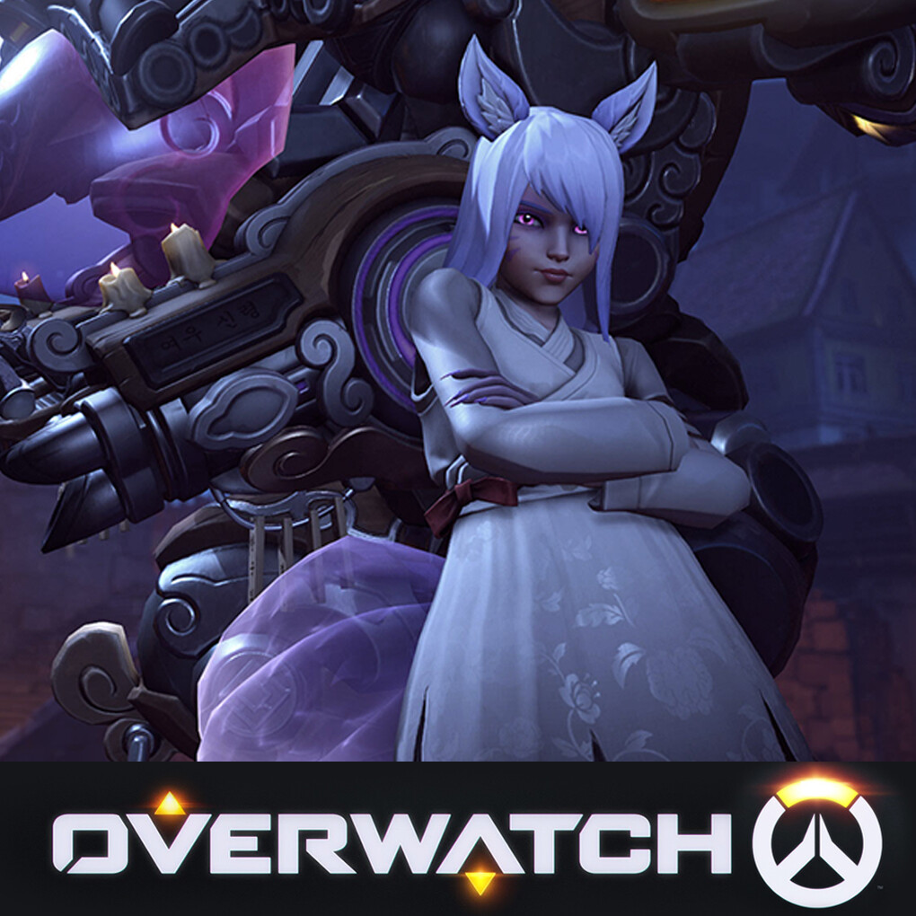 Artstation Overwatch Dva Shin Ryeong Character Skin