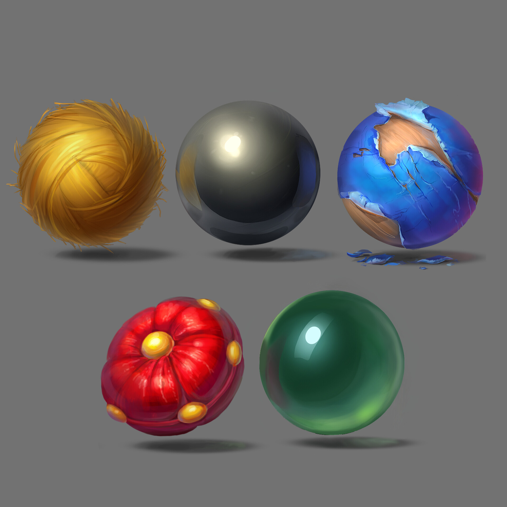 ArtStation - Material Study