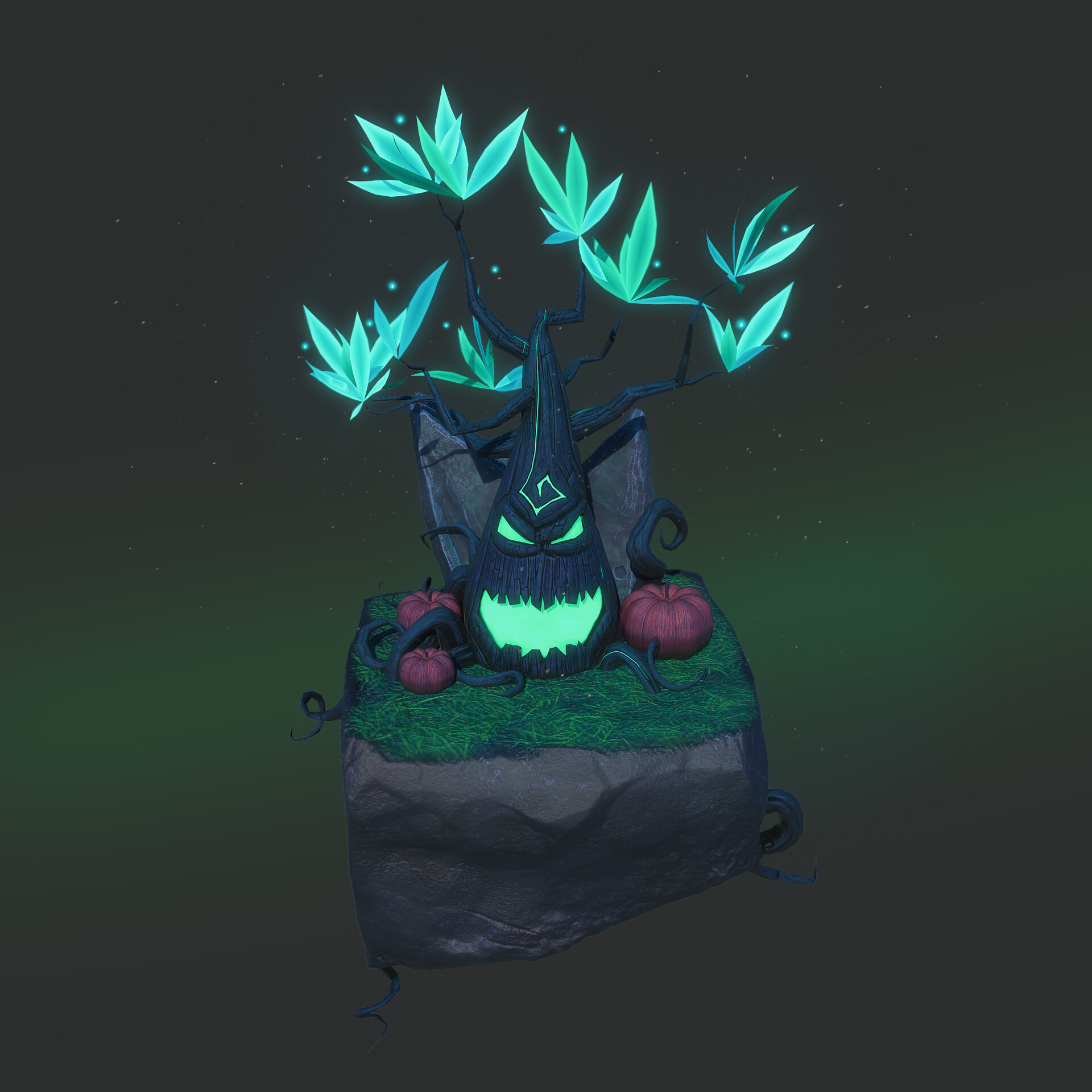 ArtStation - Haunted Tree