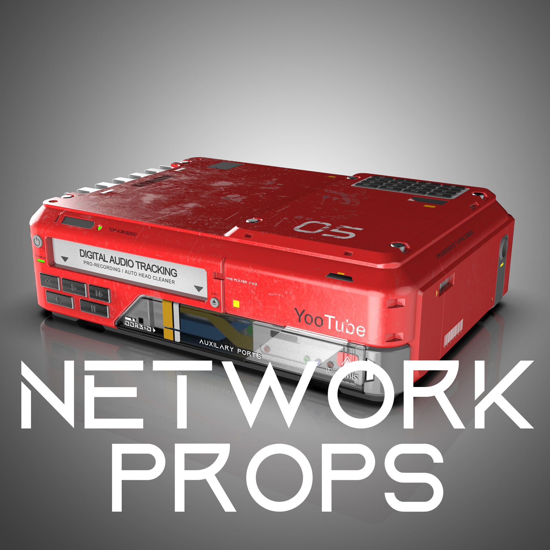 ArtStation - Network props 04_YooTube