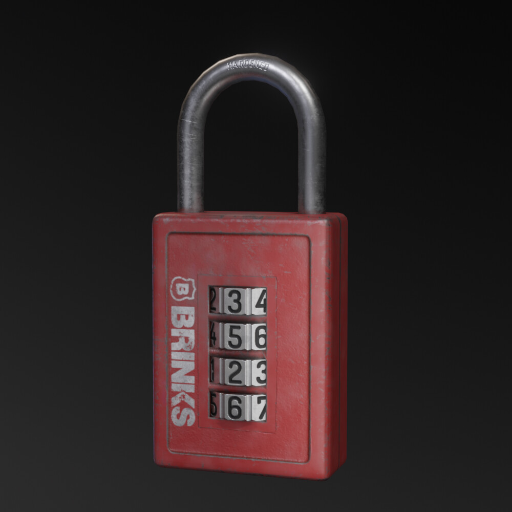 ArtStation - Combination Lock